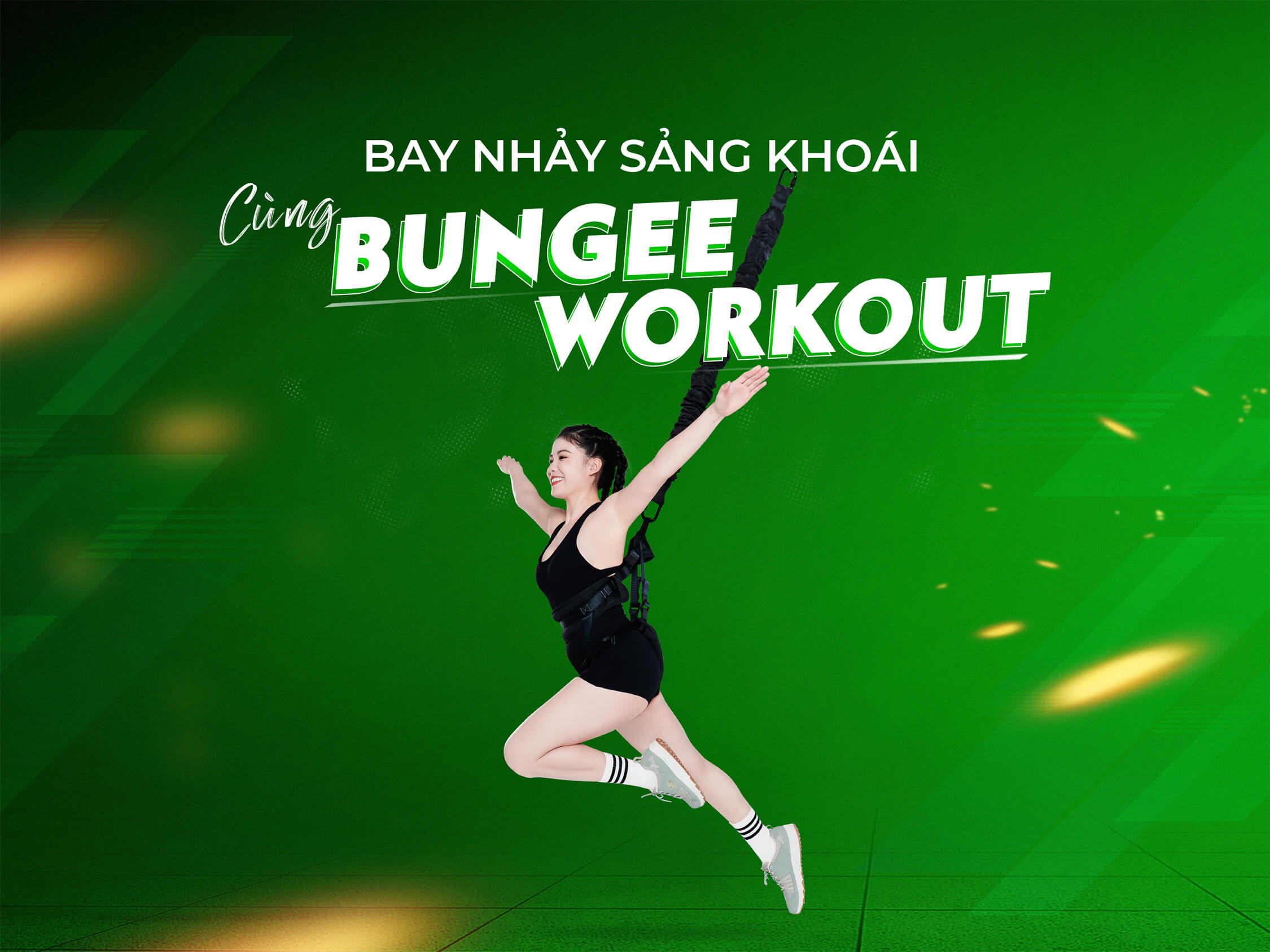 Lớp Bungee Workout Cho Người Mới - Phòng Tập S'Life Gym